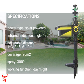 Motion-Activated Deer Sprinkler – ZeroDeer.com