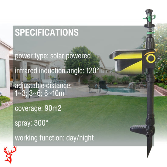 Motion-Activated Deer Sprinkler – ZeroDeer.com
